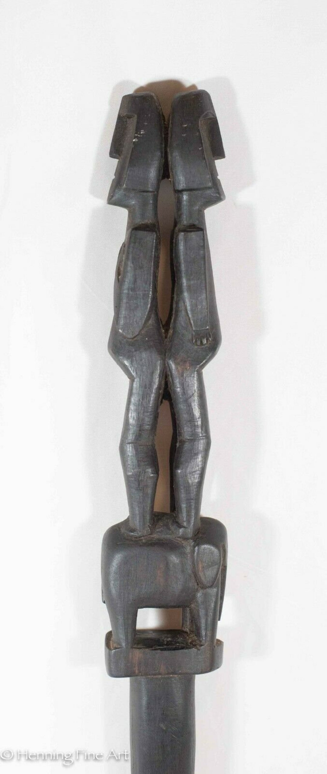 Fine Panama, Sambu Choco Indian Wood Carving From Chief Provenance ...