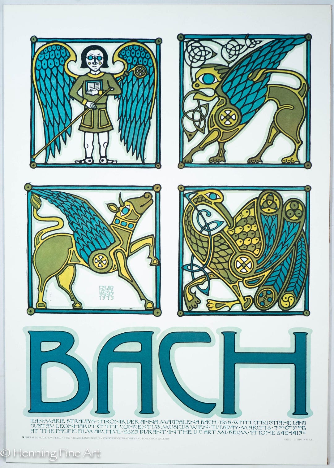 David Lance GOINES California BACH Society Berkeley Music Johann ...