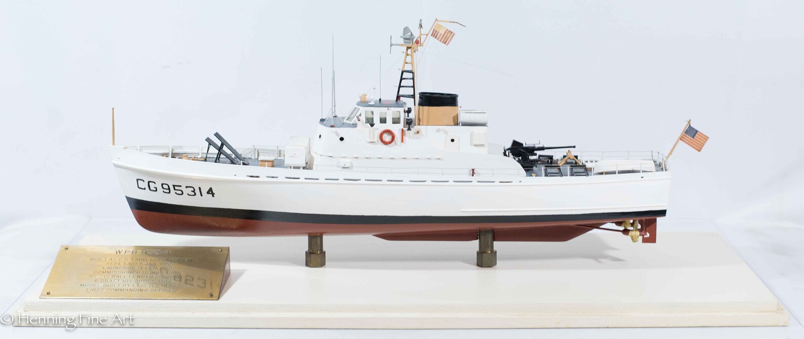 Cape Class Cutter Coast Guard Patrol Boat Model in Case Large - Etsy