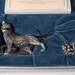 Gunther R. Granget Original Pewter Sculpture of Arctic Fox W/ - Etsy
