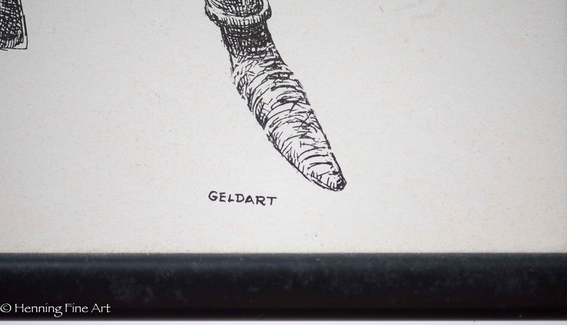 William Geldart Fine Vintage Print of William Shakespeare John | Etsy