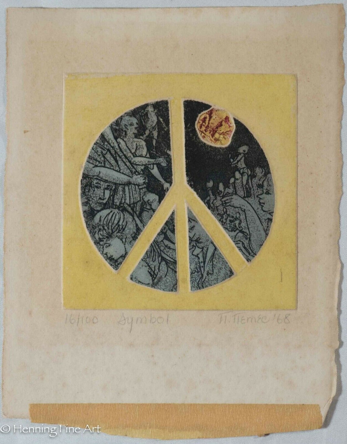 Nancy Nemec Limited Edition Signed Print Embossed Etching Mid | Etsy