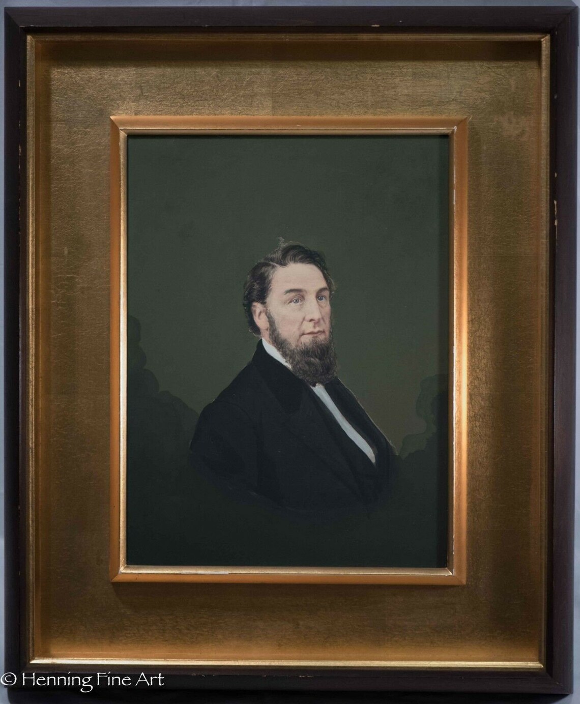 Fine Antique Portrait Paintings of Man and Wife from | Etsy