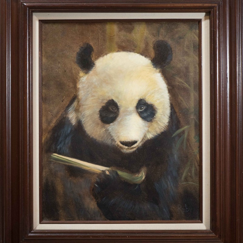 Panda Painting - Etsy