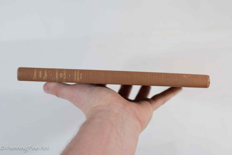 Dimension Theory by Witold Hurewicz and Harry Wallman 1952 - Etsy