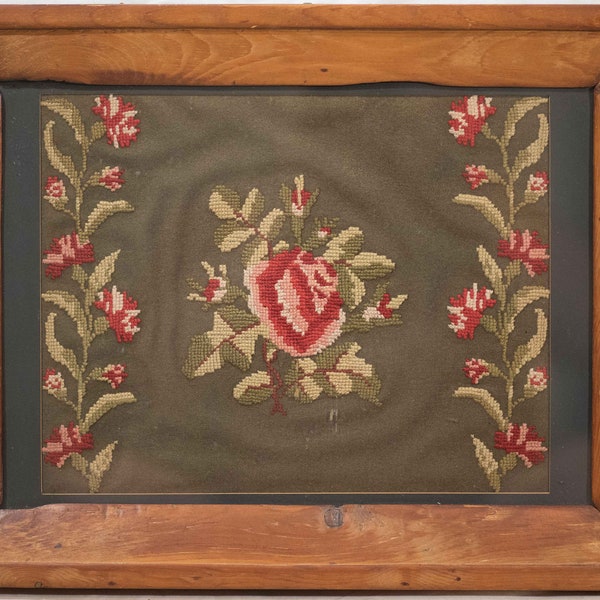 Antique Needlepoint - Etsy