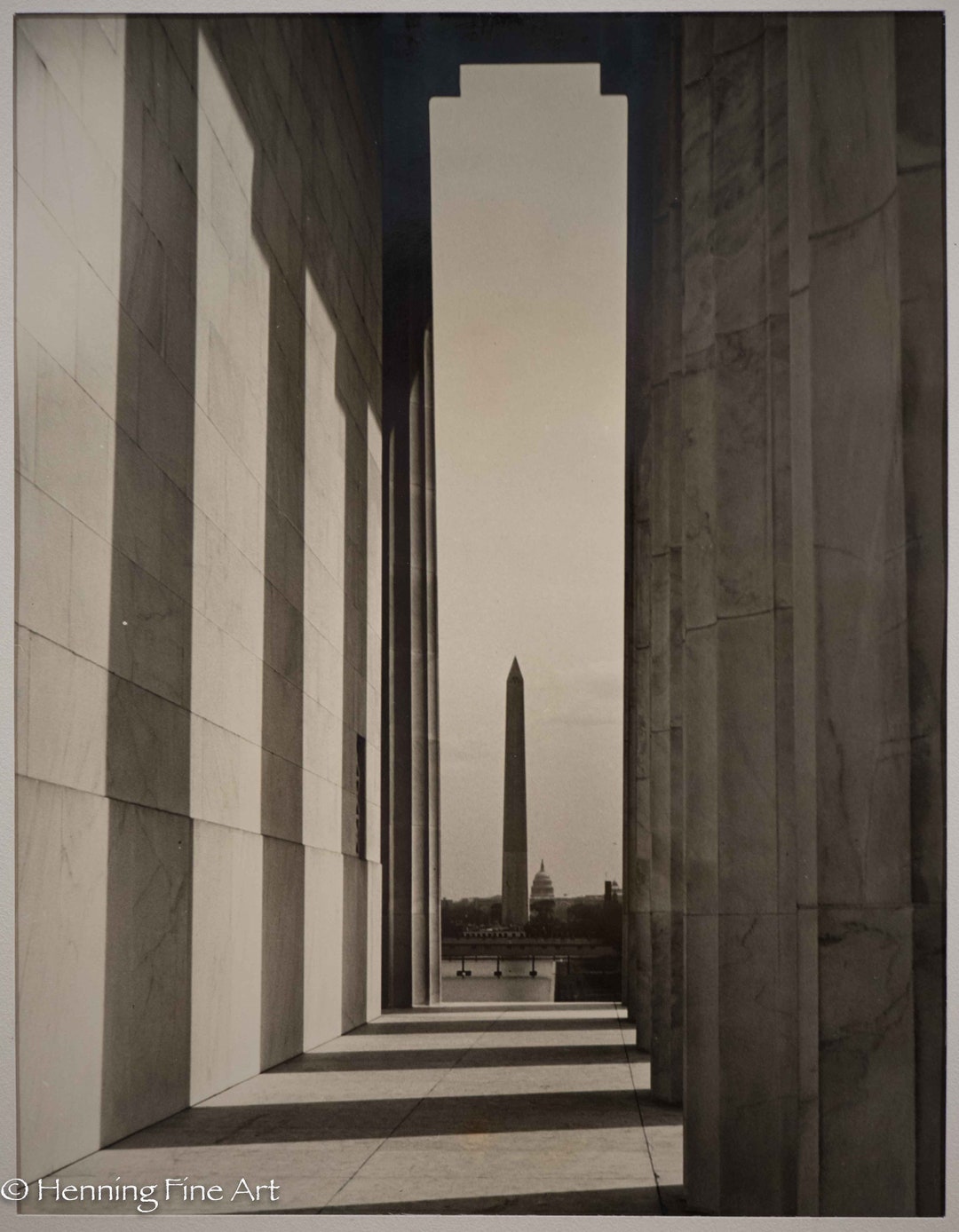 Rare Edward Norman Pearson Theosophy Photograph Washington Memorial ...