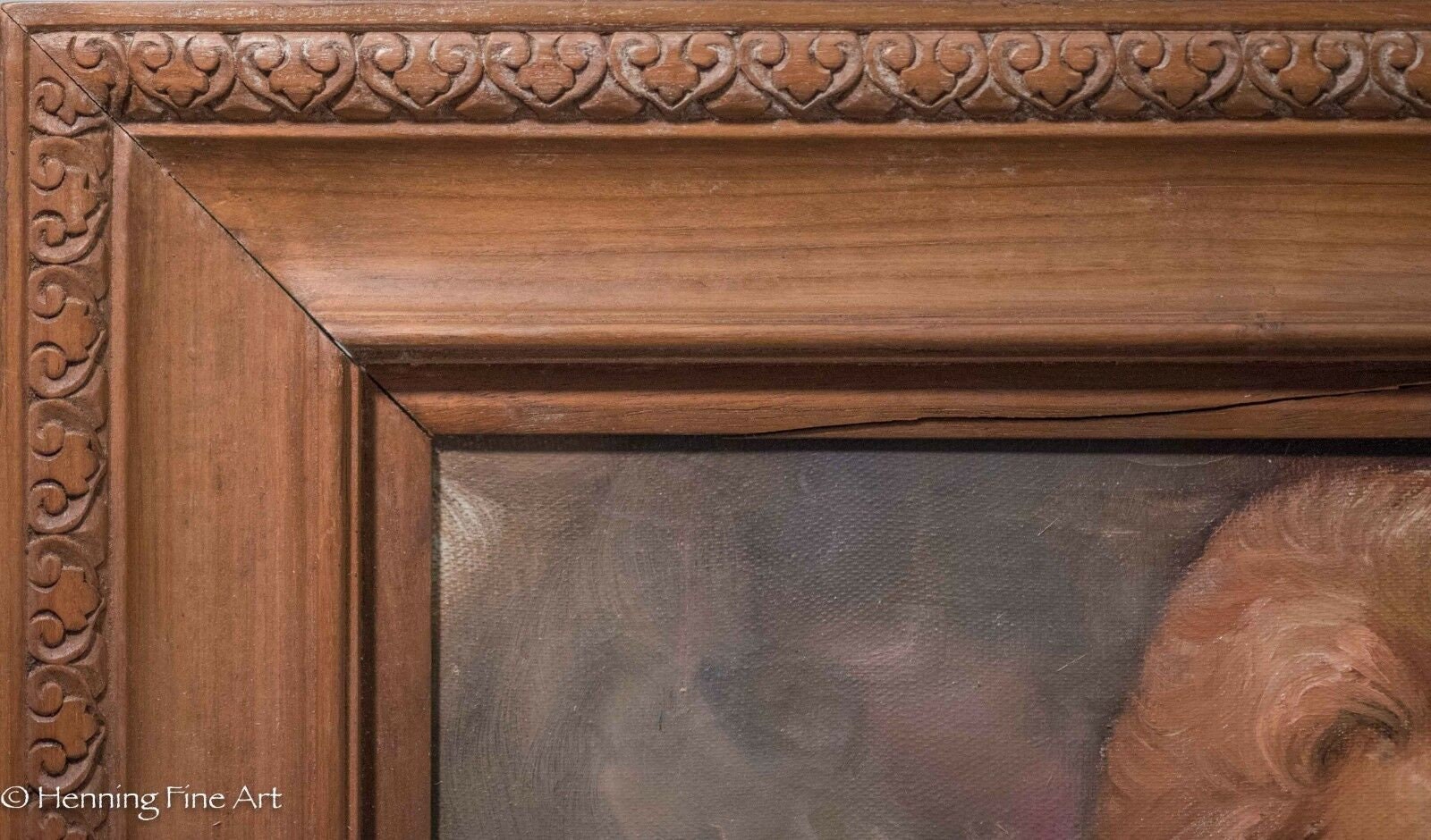 Rare Sambodja Oil Painting Female Portrait Listed Indonesian | Etsy