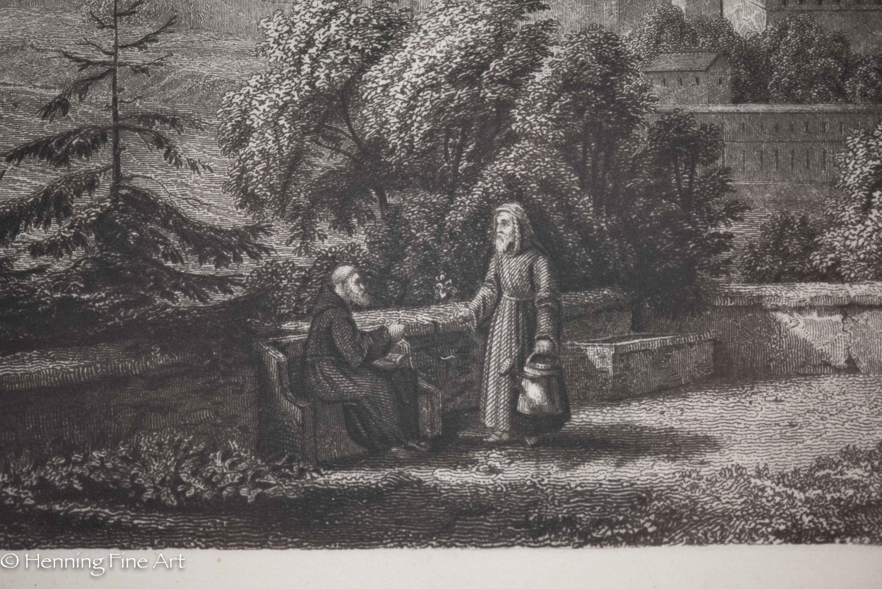 Rare Carl Frommel Antique Etching Ansicht Von Salzburg 19th - Etsy