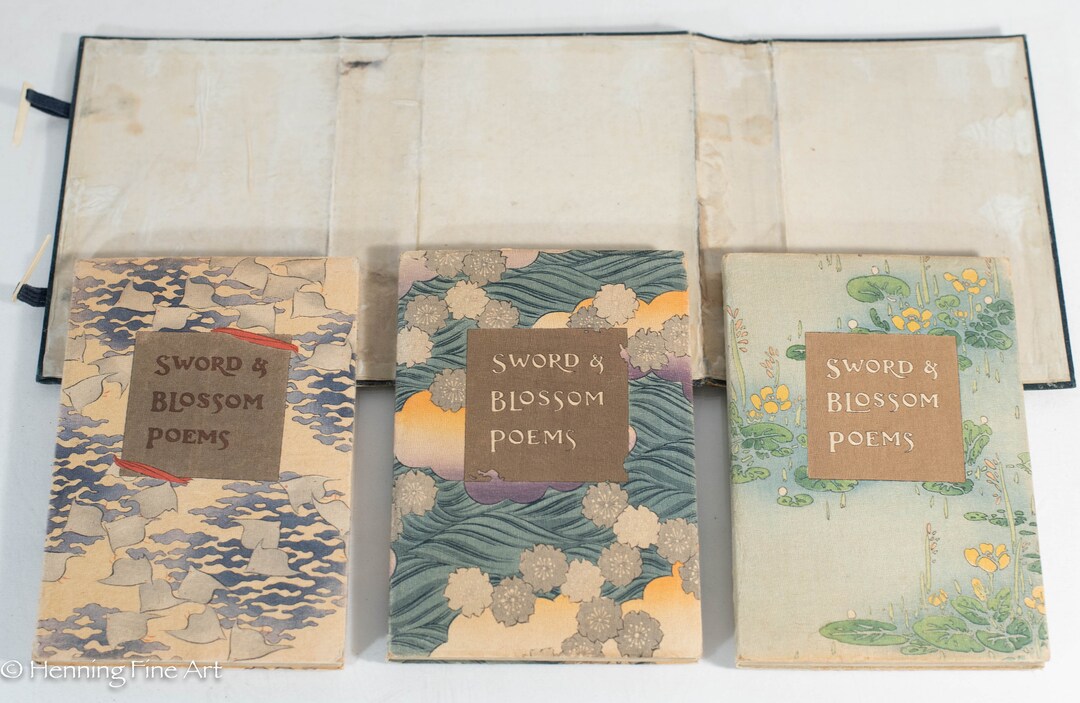 Sword & Blossom Poems Volumes 1, 2, 3 Hasegawa Publishing, Beautiful ...