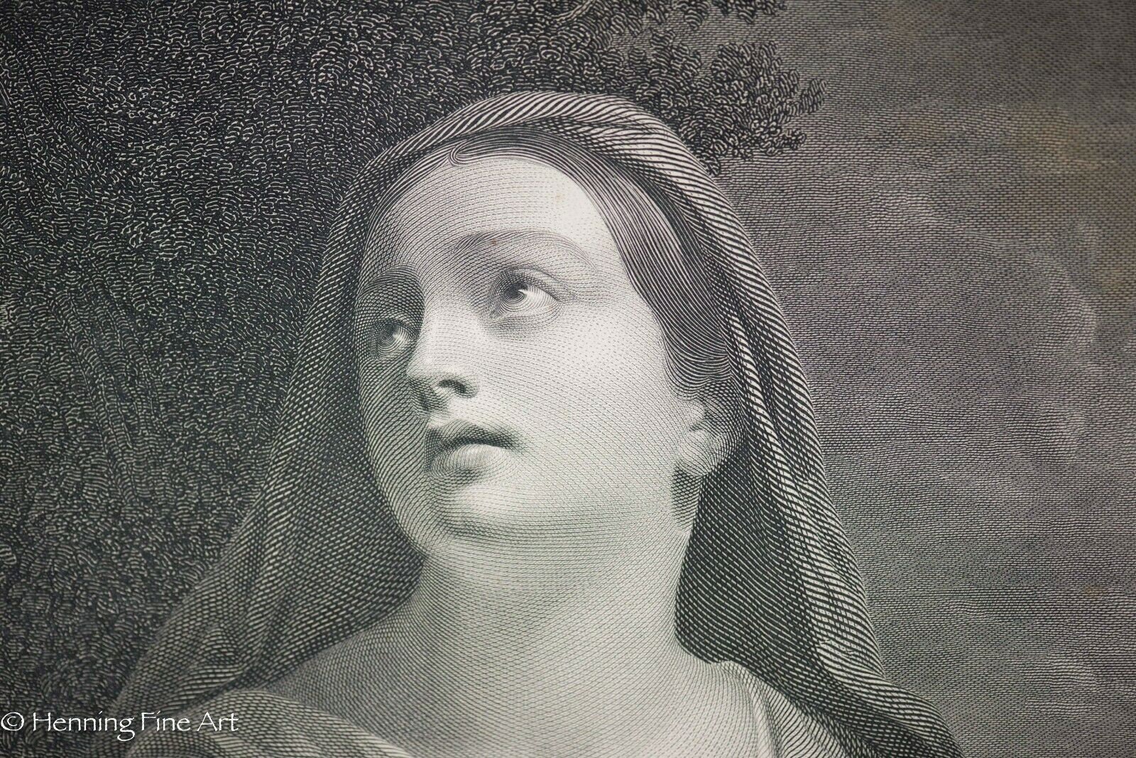 Antique American Engraving a Sibyl by Daniel - Etsy