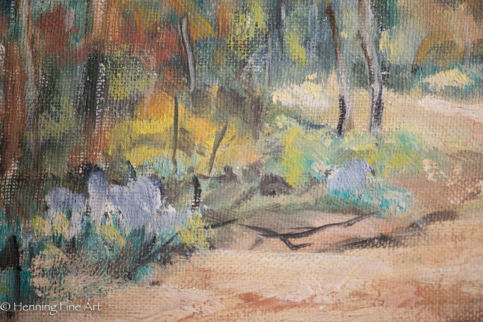 Beautiful Original Oil Painting Northeastern Mountain Fall | Etsy