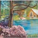 Beautiful Mid Century Oil Painting Ida Cason Callaway Memorial Chapel ...