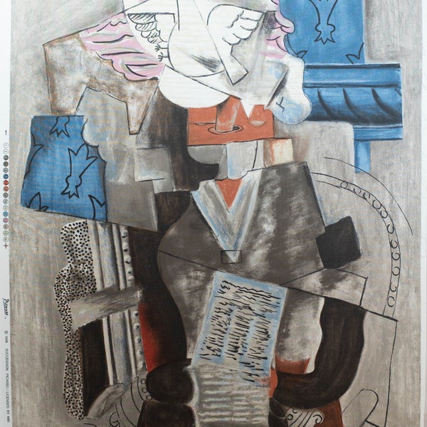 Picasso Fabric - Etsy