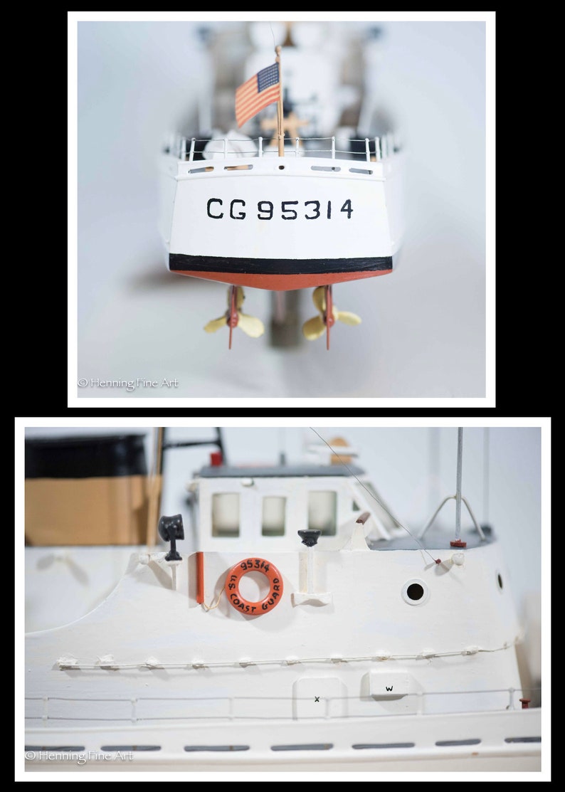 Cape Class Cutter Coast Guard Patrol Boat Model in Case Large - Etsy