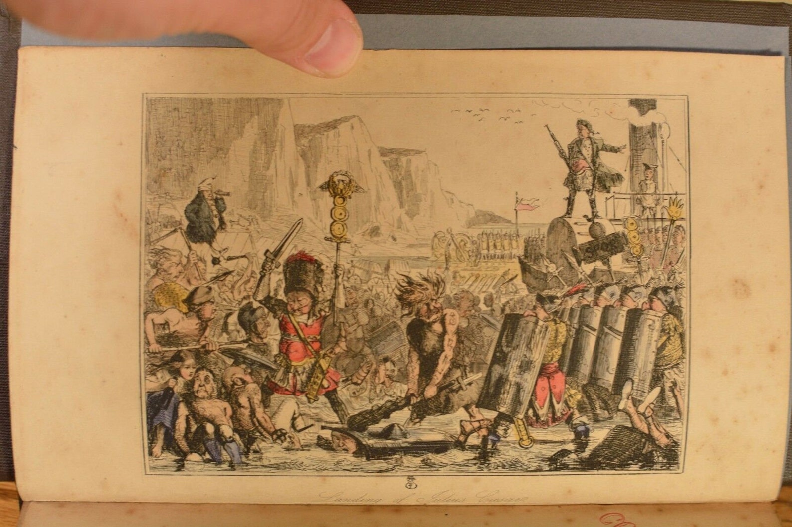 The Comic History of England RARE 1860 2 Volume Illus. - Etsy