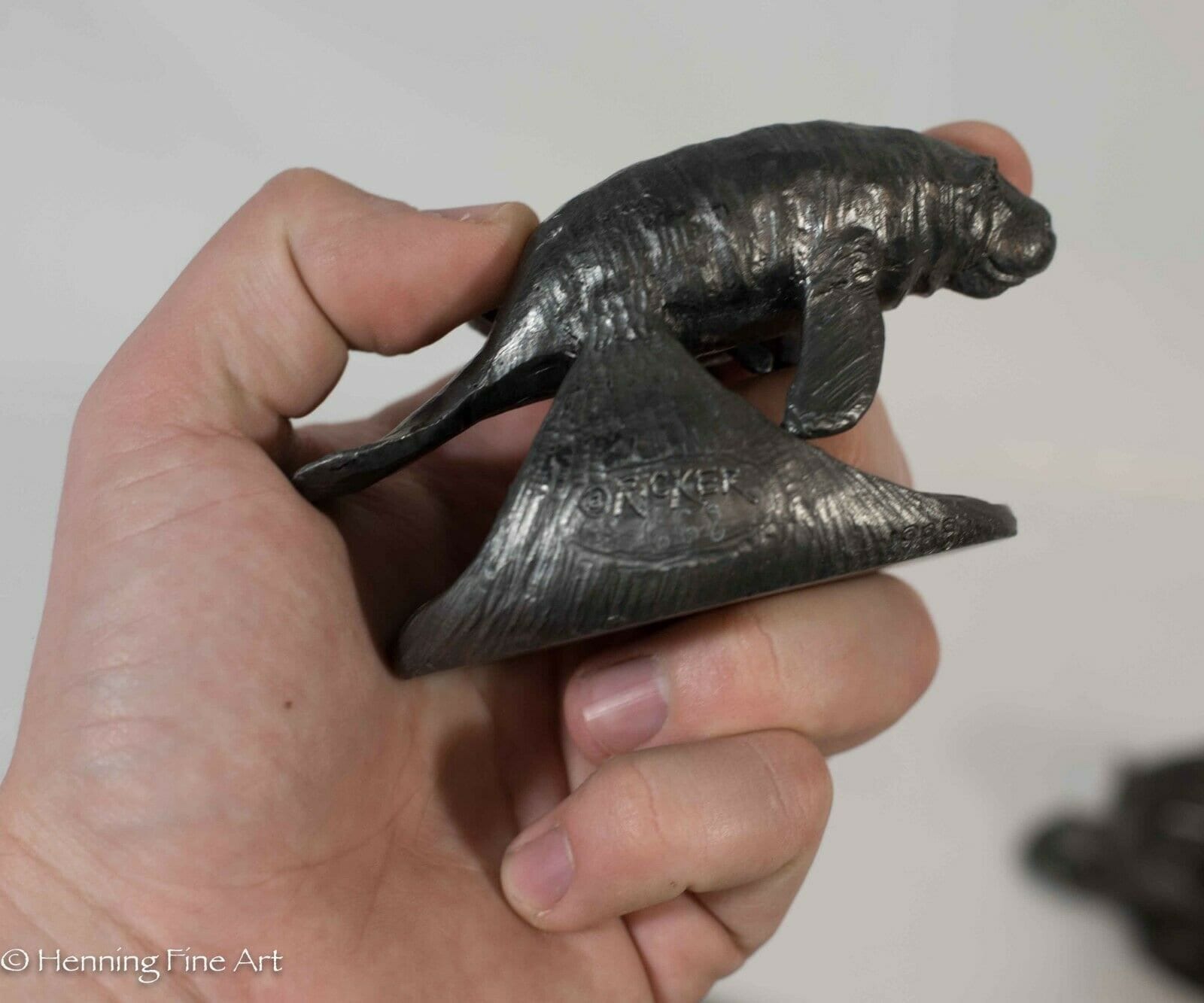 Michael Ricker Pewter Figures Set of 5, Dinosaur, Lions, Turtles ...