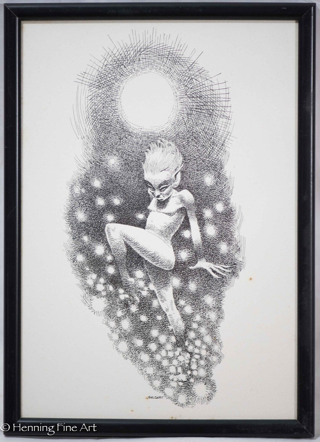 William Geldart Fine Vintage Print of William Shakespeare Puck From A ...