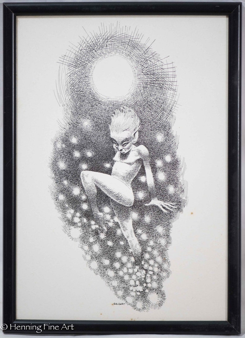 William Geldart Fine Vintage Print of William Shakespeare Puck - Etsy