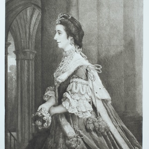 Antique Frances Cotes Photogravure Engraving of Lady Fortescue Anne ...