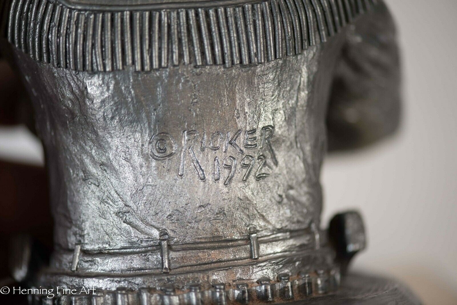 Michael Ricker Pewter Sculpture Figure of Roy Rodgers Signed & Limited ...