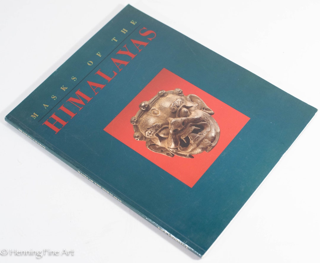 Masks of the Himalayas Lisa Bradley Eric Chazot 1990 Pace Primitives - Etsy