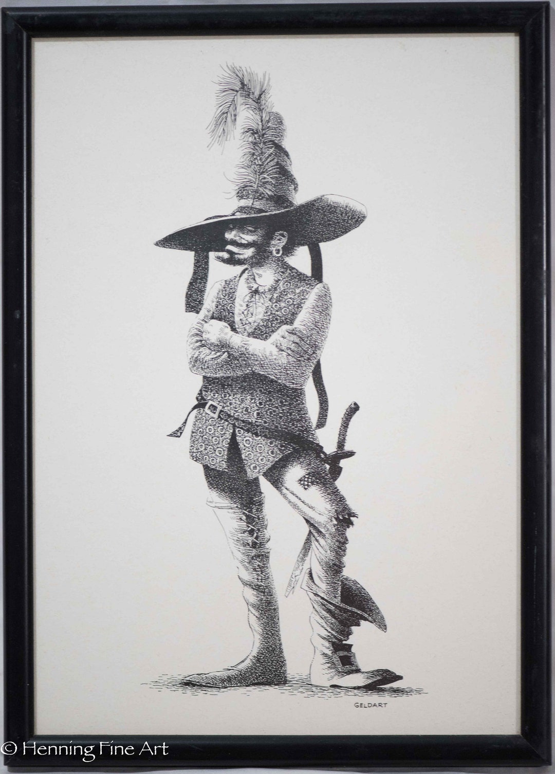 William Geldart Fine Vintage Print of William Shakespeare Petruchio ...