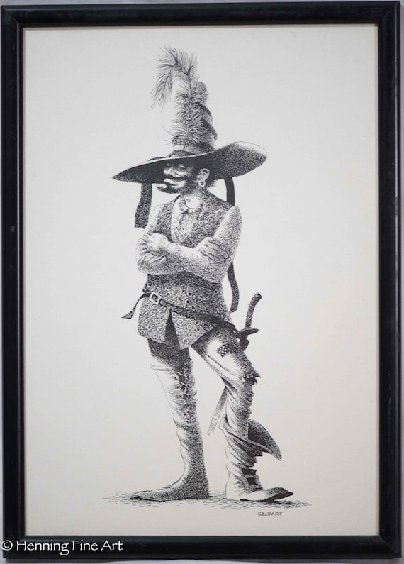 William Geldart Fine Vintage Print of William Shakespeare | Etsy