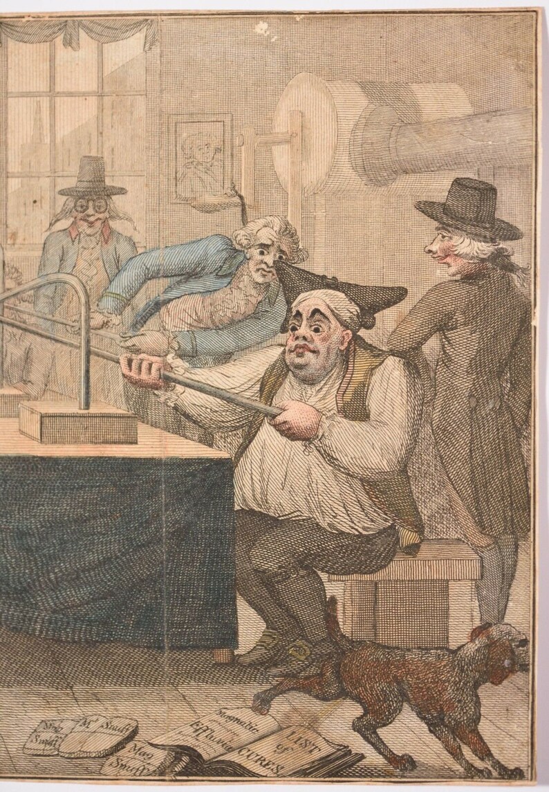 Magnetic Dispensary Etching by Samuel Collings 1790 - Etsy