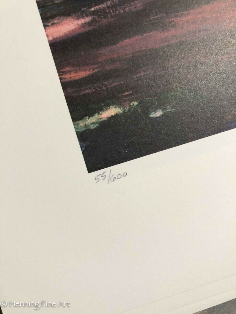 Christine Picavet Limited Edition Signed Lithograph Horses on | Etsy