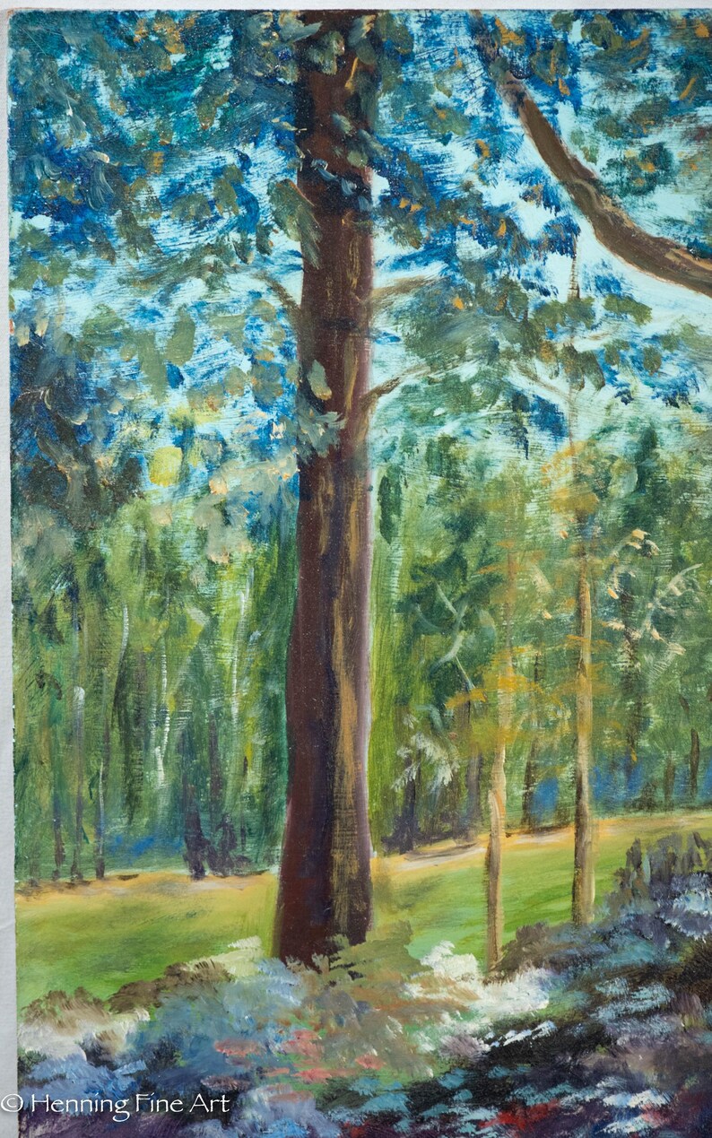 Beautiful Mid Century Oil Painting Ida Cason Callaway Memorial Chapel ...