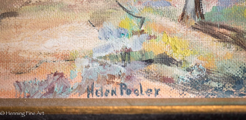 Beautiful Original Oil Painting Northeastern Mountain Fall | Etsy