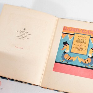 Daddy Gander by Maude Mcgehee Hankins 1928 SIGNED 1st Edition - Etsy