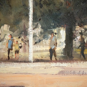 Fine Paul Rafferty Oil Painting English Queen's Horse Guards, Original ...