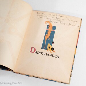 Daddy Gander by Maude Mcgehee Hankins 1928 SIGNED 1st Edition - Etsy