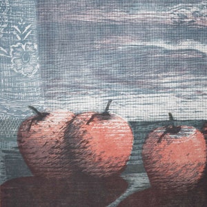 Penny Feder Original Artist Proof Lithograph "six Apples" SIGNED & FINE ...