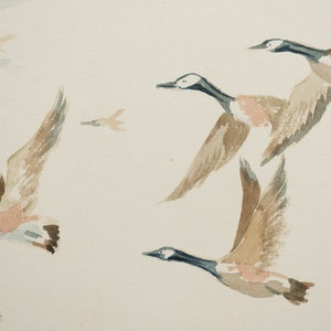 Beautiful Vintage Painting of Flying Canada Geese by Arlene Shoemaker ...