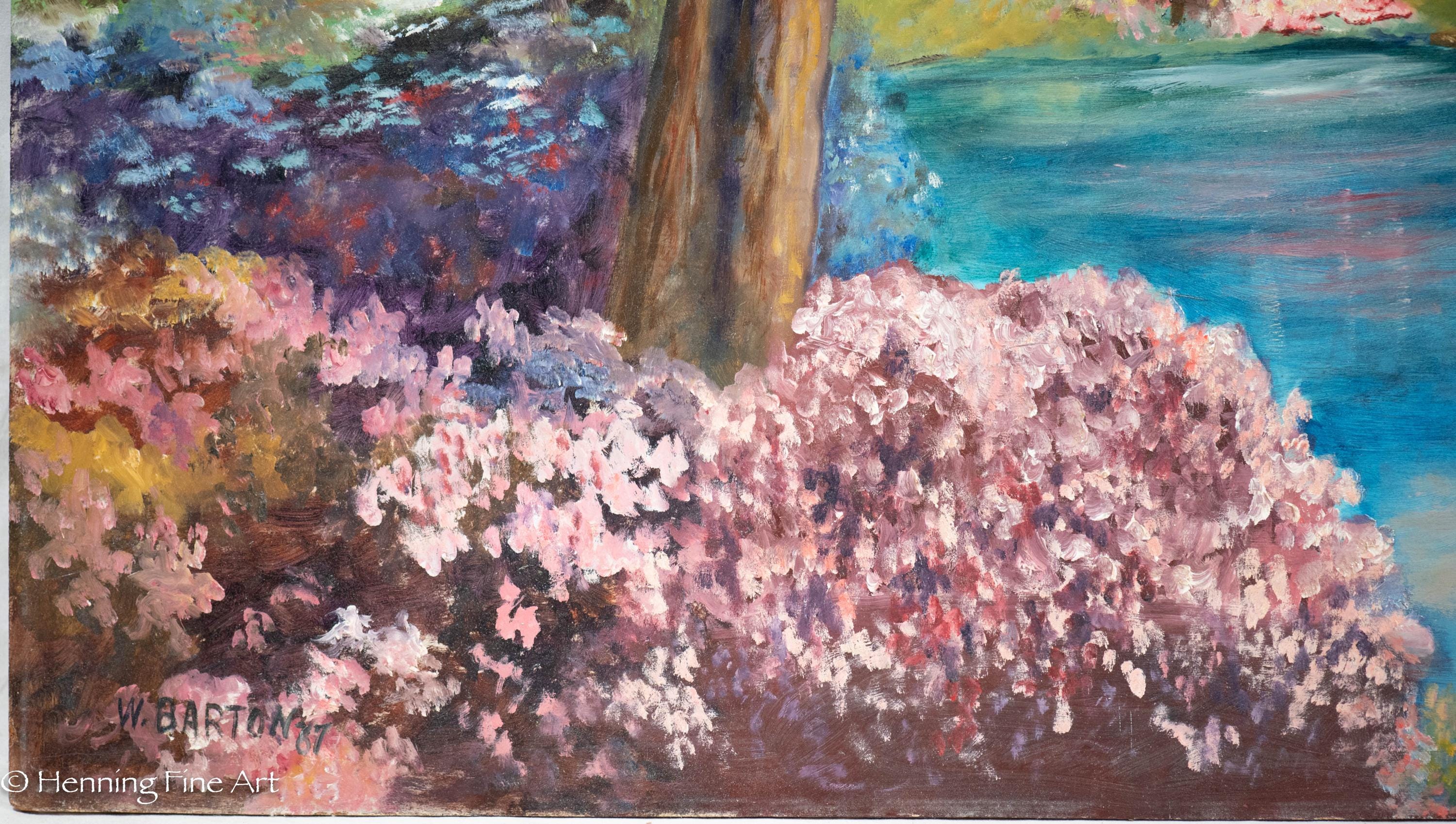 Beautiful Mid Century Oil Painting Ida Cason Callaway Memorial Chapel ...