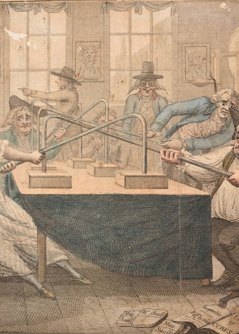 Magnetic Dispensary Etching by Samuel Collings 1790 - Etsy