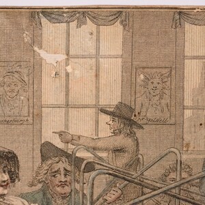 Magnetic Dispensary" Etching by Samuel Collings 1790, RARE, Scarce ...