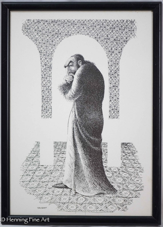 William Geldart Fine Vintage Print of William Shakespeare | Etsy