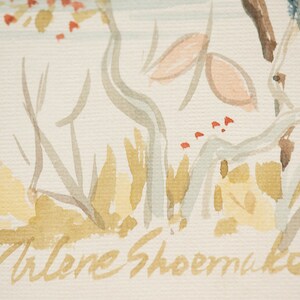 Beautiful Vintage Painting of Flying Canada Geese by Arlene Shoemaker ...