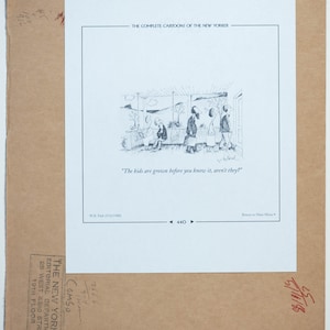 Rare Original the New Yorker Illustration Drawing Published, Signed & Fine 9 - Etsy
