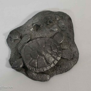 Michael Ricker Pewter Figures Set of 5, Dinosaur, Lions, Turtles ...