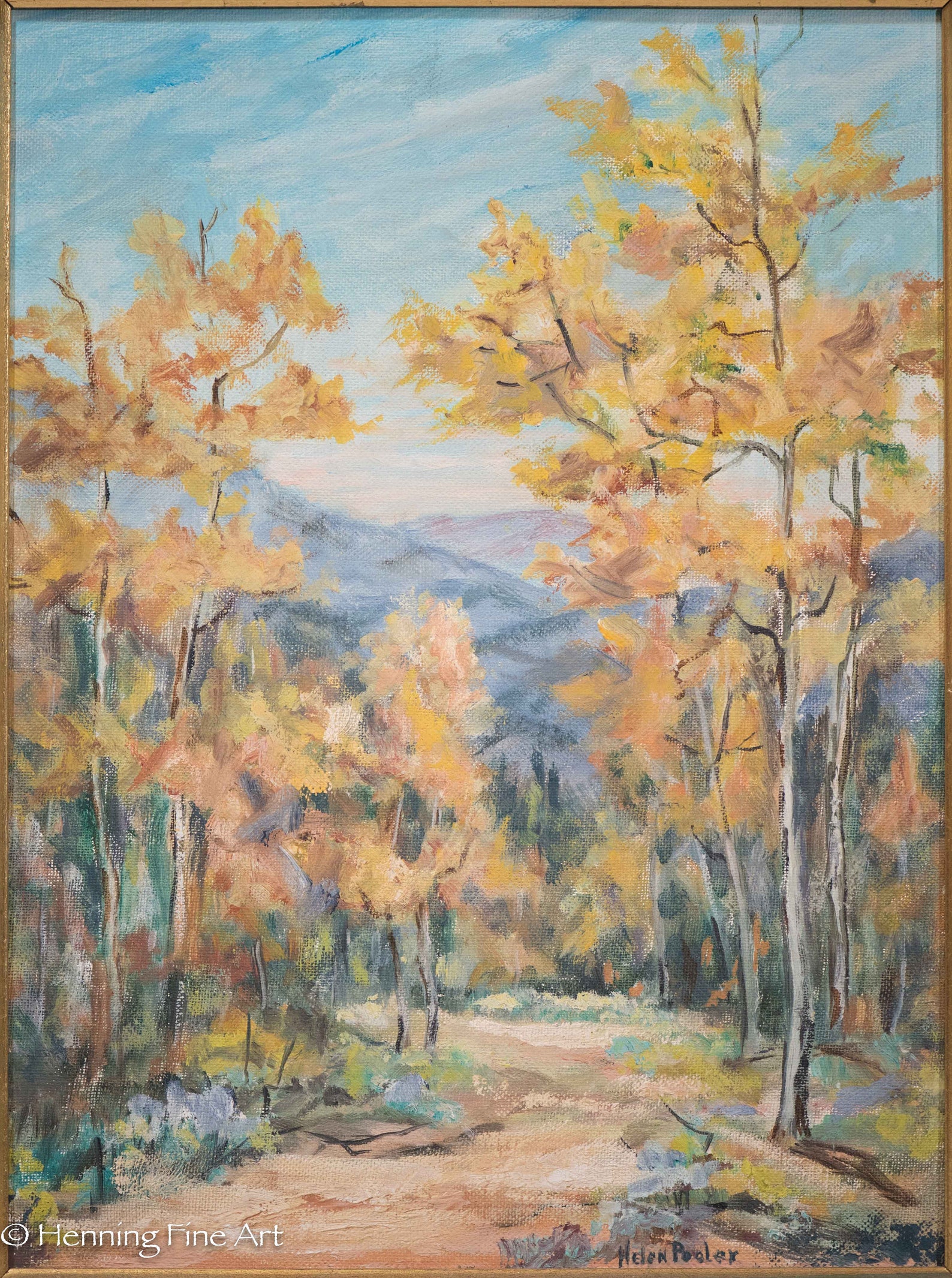 Beautiful Original Oil Painting Northeastern Mountain Fall | Etsy