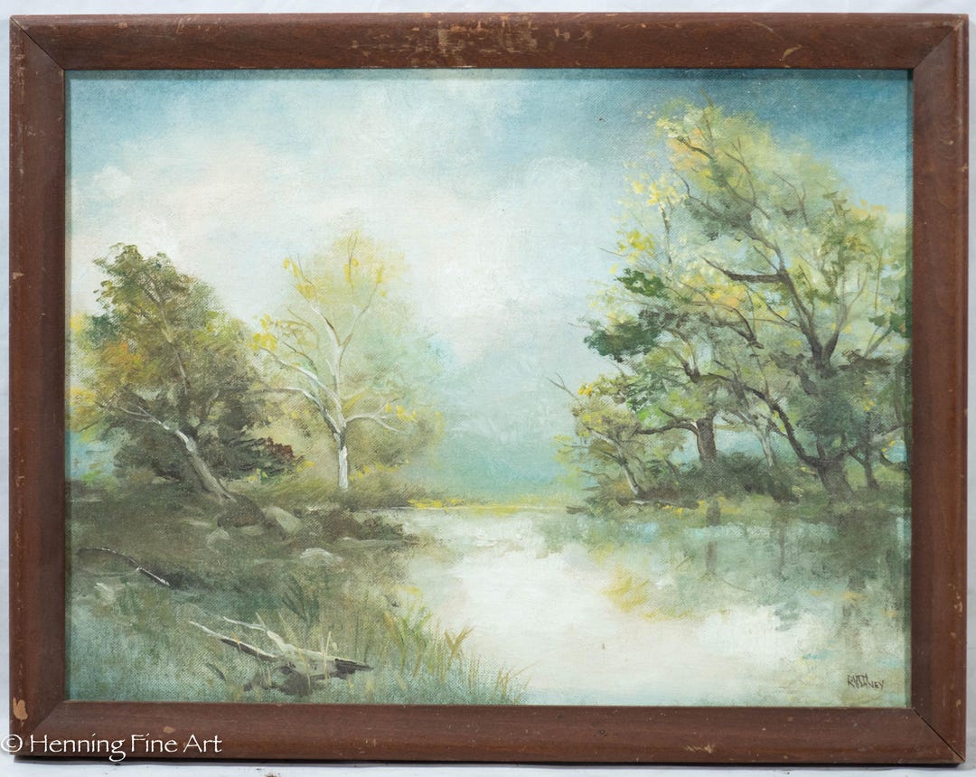 Rare Ruth Romney Impressionist Oil Painting Notable Female Artist, Fine ...