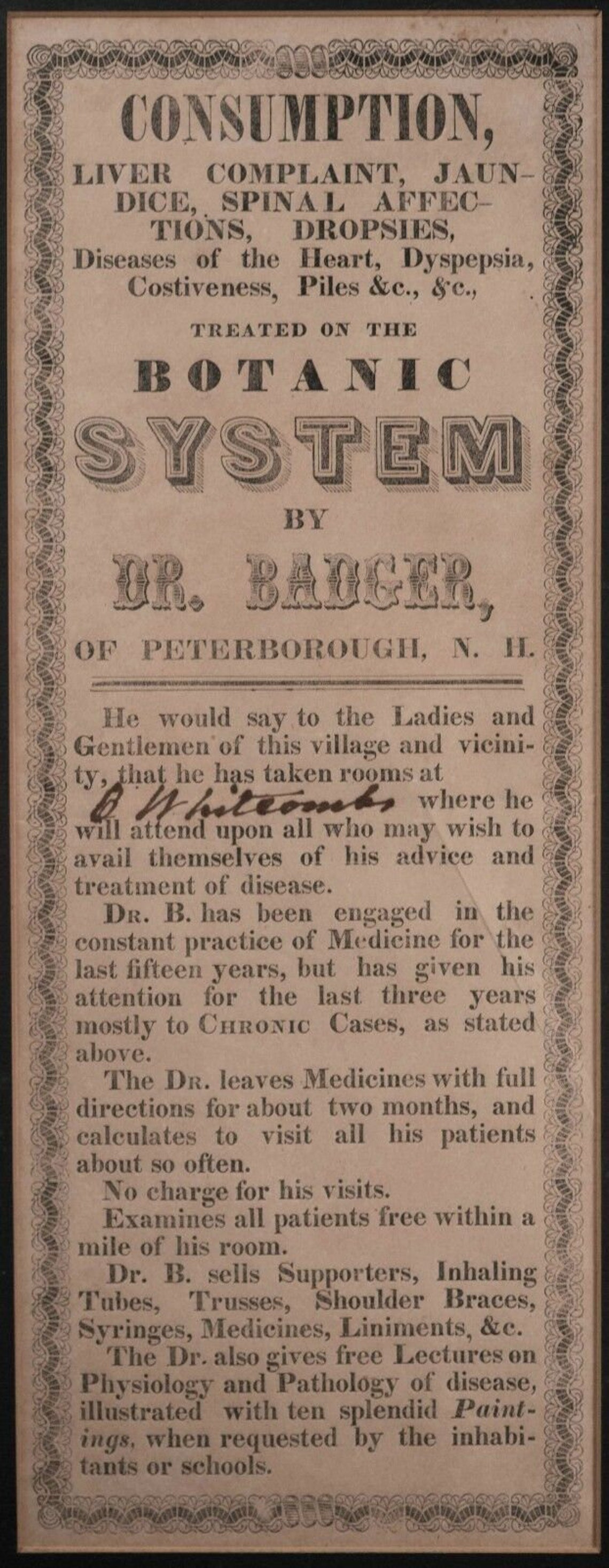 Antique Medical Quackery Framed Poster Advertisement - Etsy