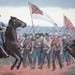 Beautiful Don Spaulding Civil War Lithograph Honor Answering Honor ...