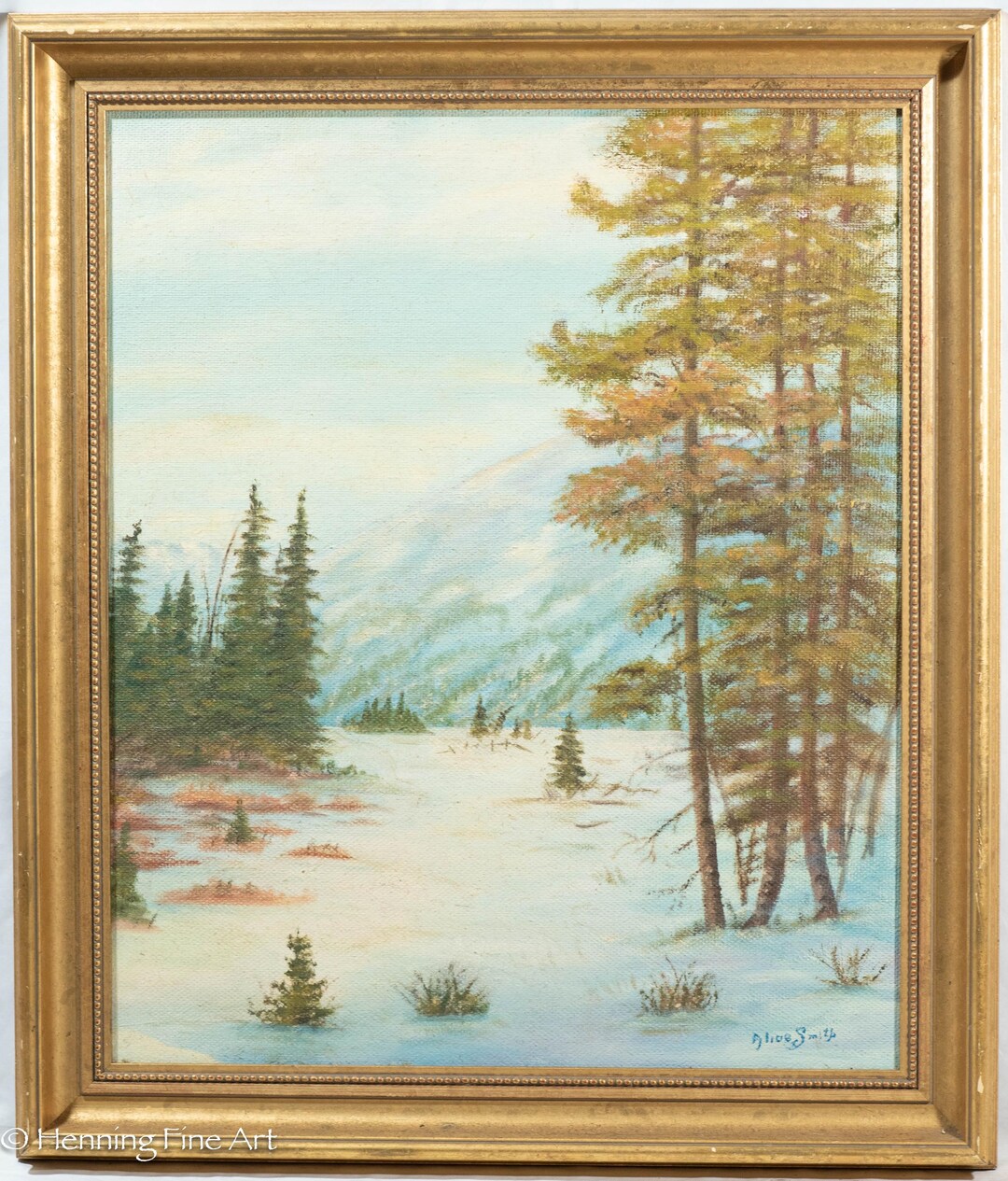 Stunning Canadian Impressionist Painting by Alice Smith North Pine ...