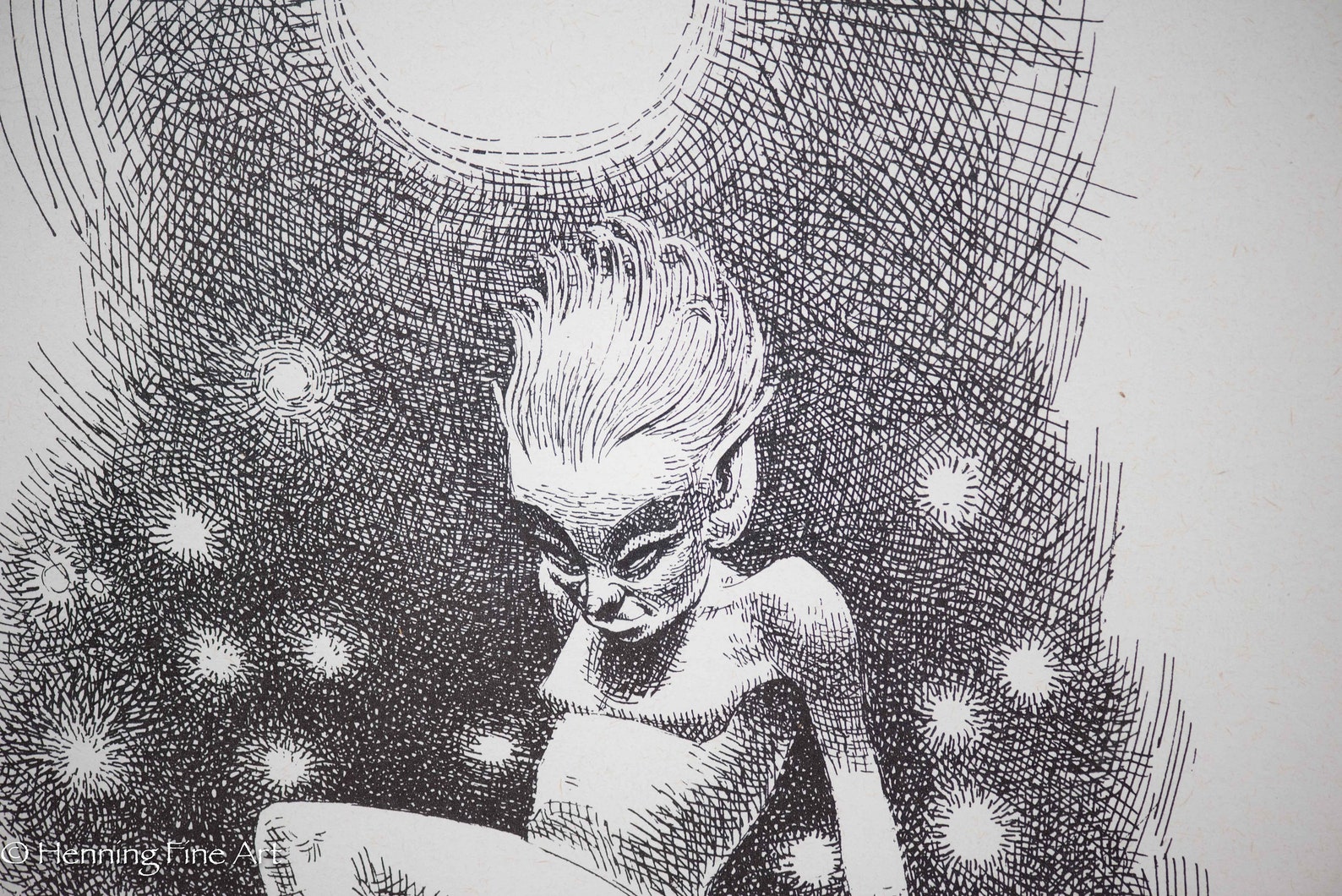 William Geldart Fine Vintage Print of William Shakespeare Puck | Etsy